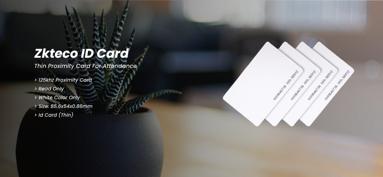 ZKTeco ID Card Thin Proximity Card - STEQ