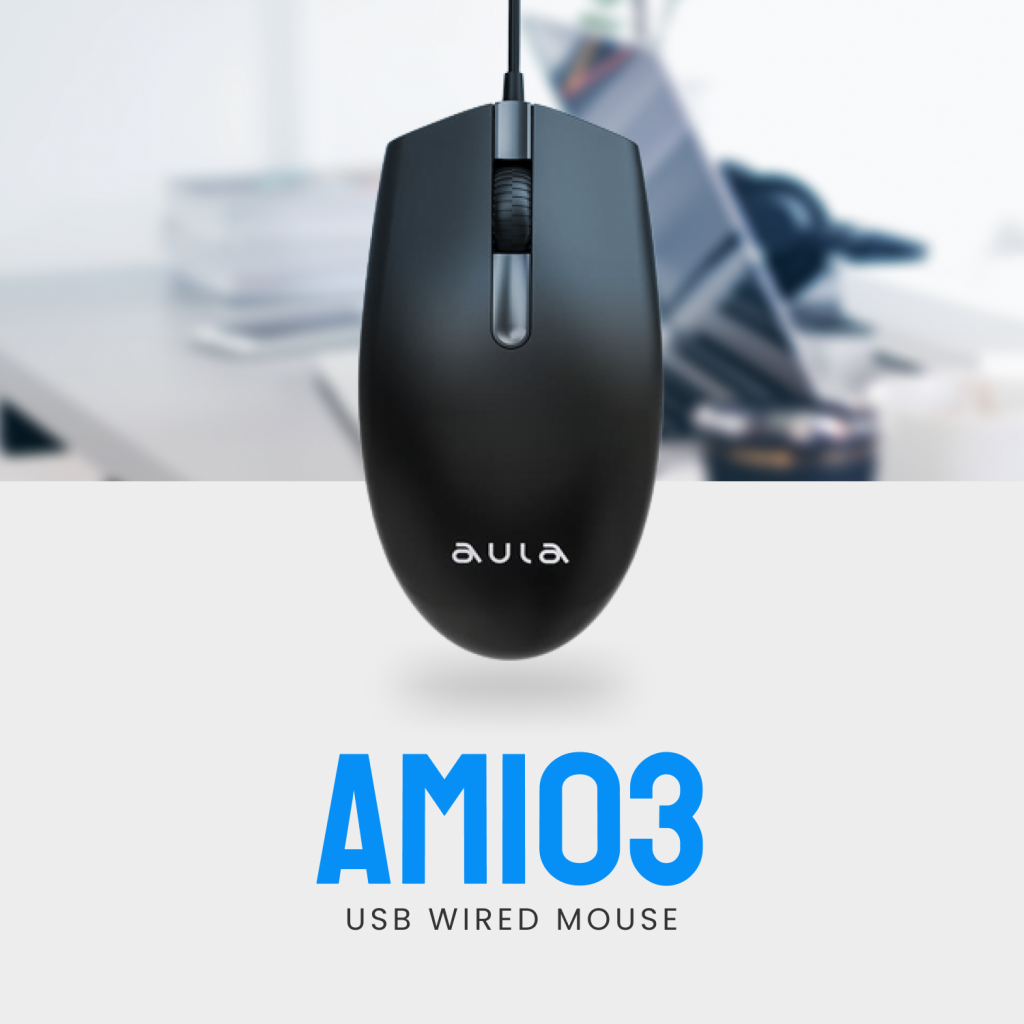 Aula AM103 USB Wired Mouse - STEQ