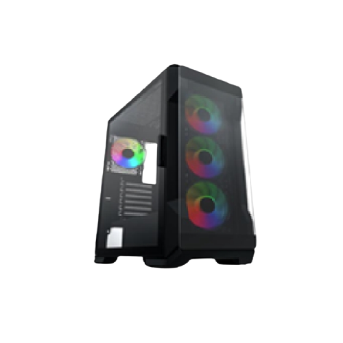 Powerlogic Falcon Black Agile Series Gaming PC Case - STEQ