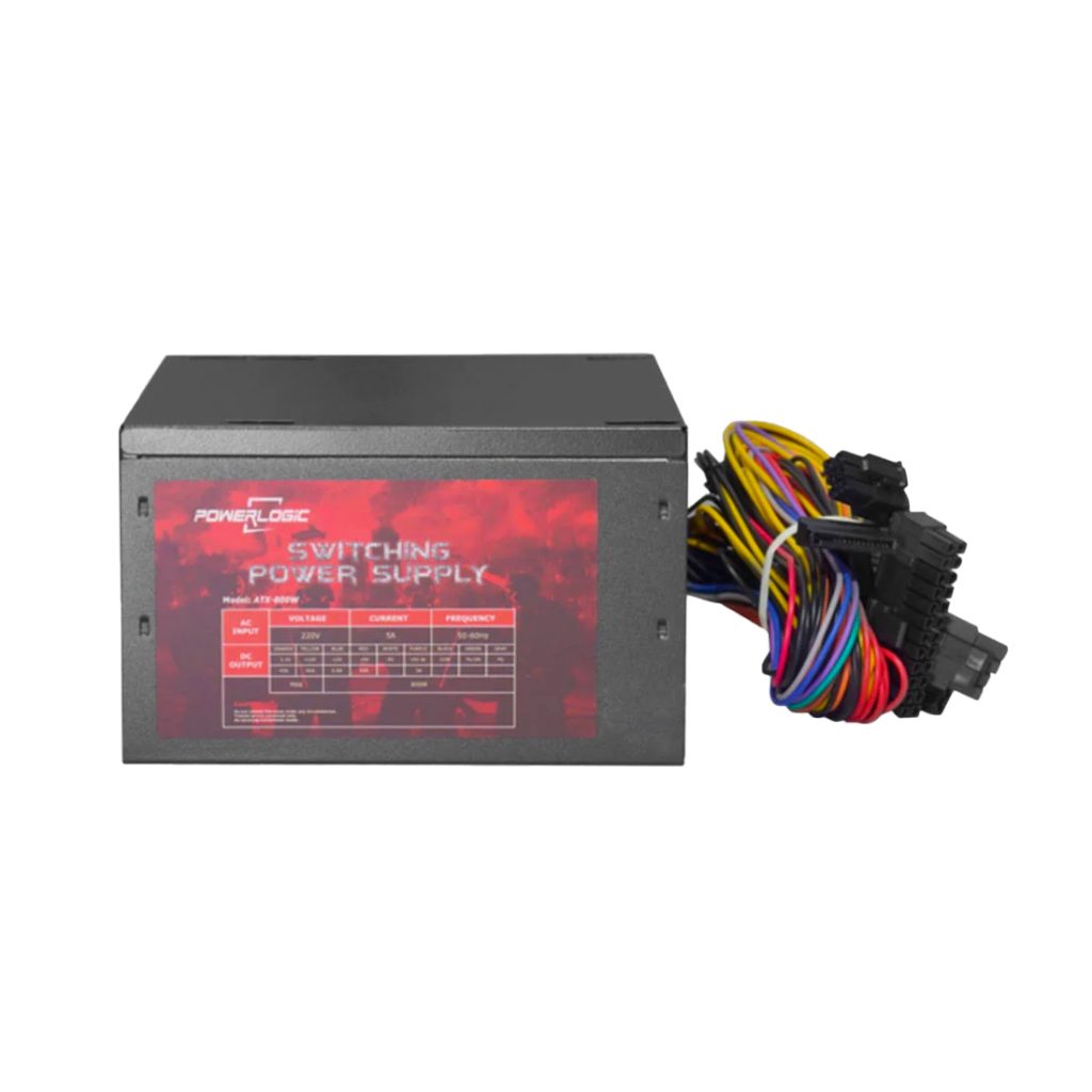 Powerlogic P800W 800 Watts Power Supply - STEQ